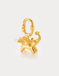 Classic Gold—Soar Elephant Bag Charm – Aelyseé