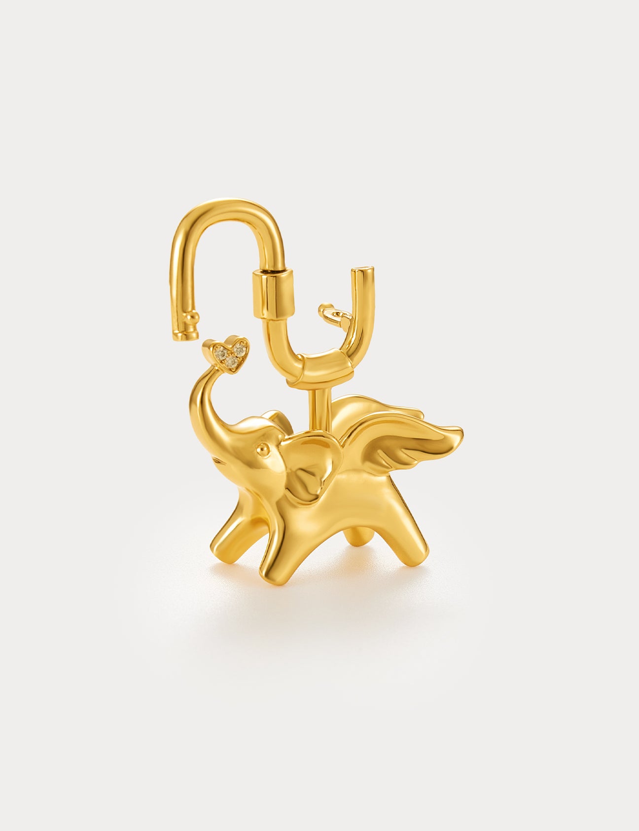Classic Gold—Soar Elephant Bag Charm – Aelyseé