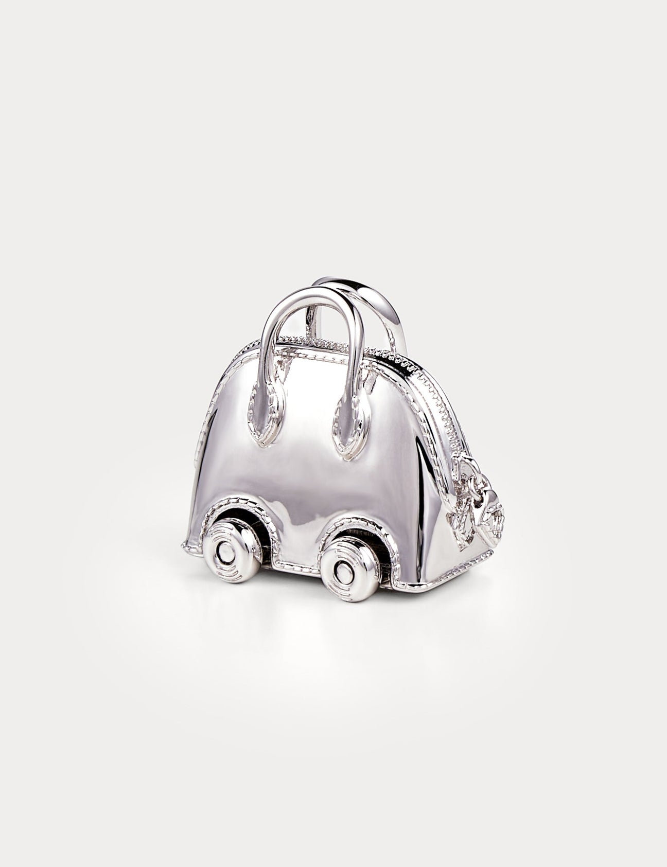 Classic Silver—Bolide On Wheels Bag Charm – Aelyseé