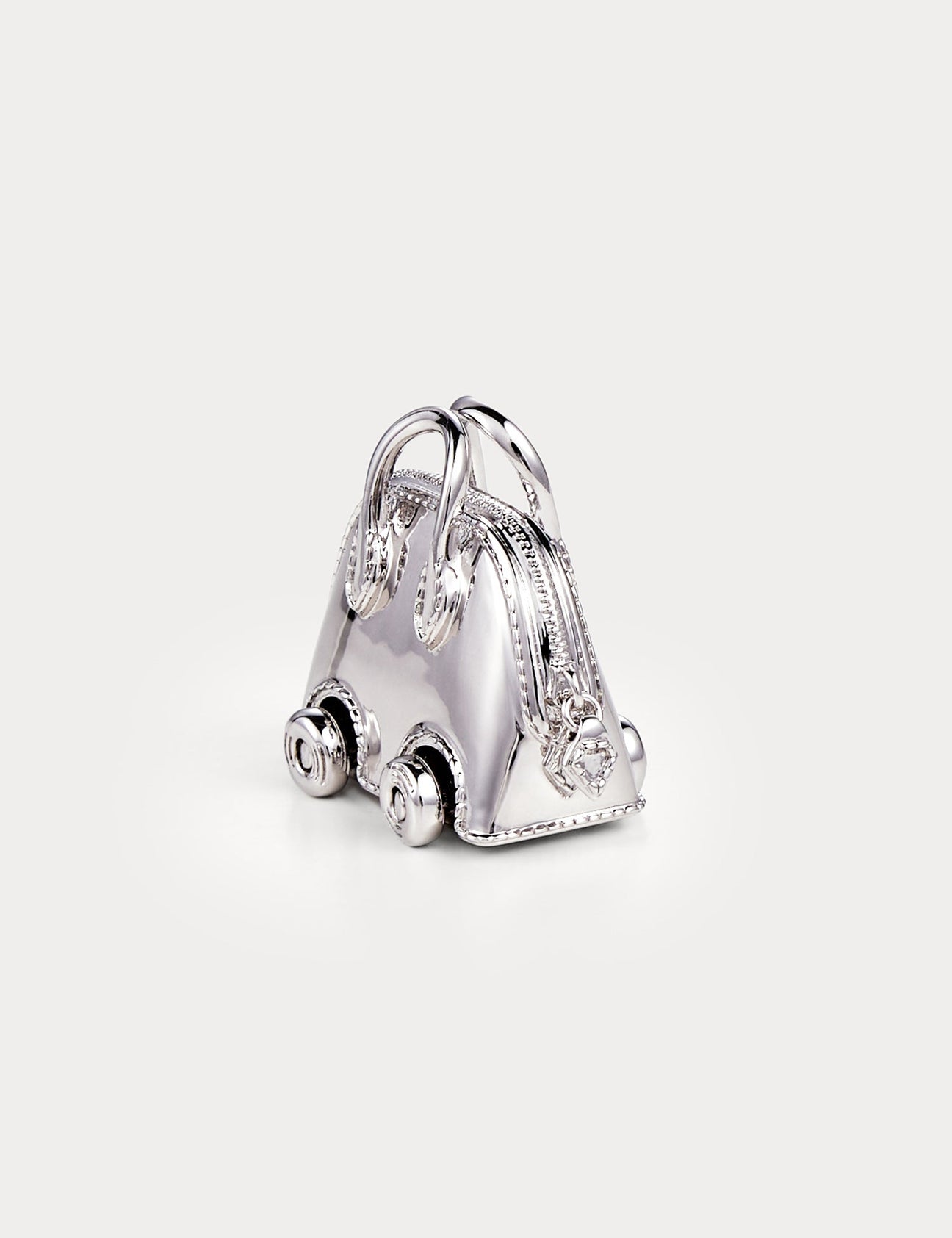Classic Silver—Bolide On Wheels Bag Charm – Aelyseé